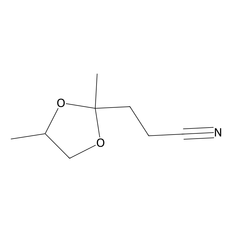 Buy 3-(2,4-Dimethyl-1,3-dioxolan-2-yl)propanenitrile | 103900-54-5