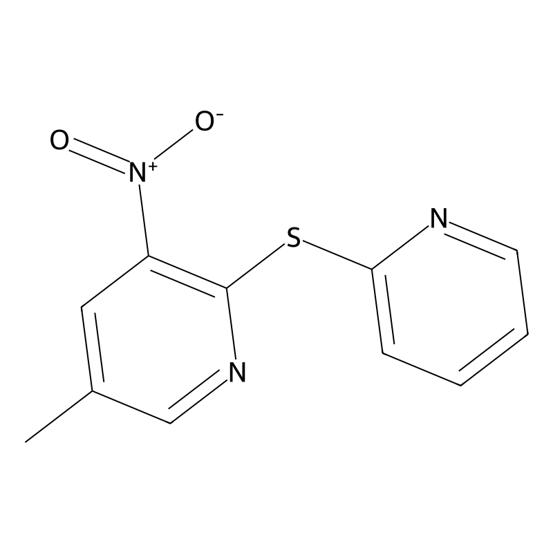 Buy 3-Nitro-5-methyl-2-(2-pyridinylsulfanyl)pyridine