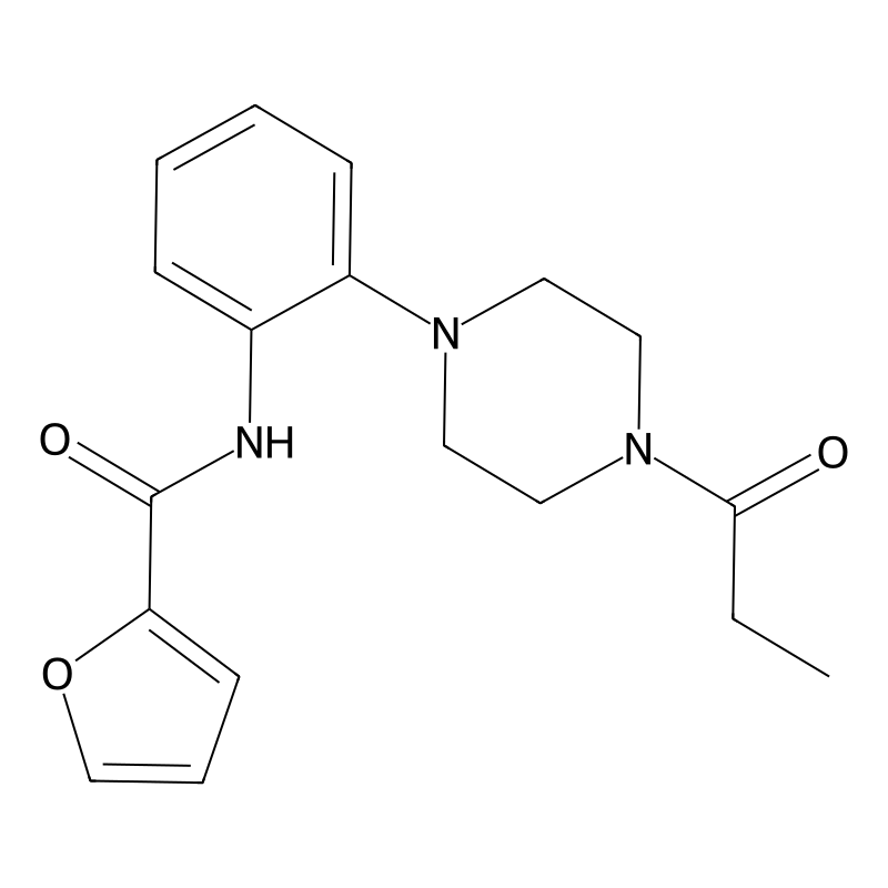 Buy N-[2-(4-propionyl-1-piperazinyl)phenyl]-2-furamide