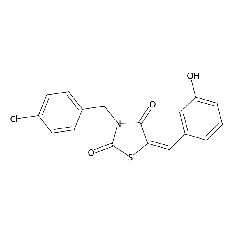 Buy 3-(4-Chlorobenzyl)-5-(3-hydroxybenzylidene)-1,3-thiazolidine-2,4-dione