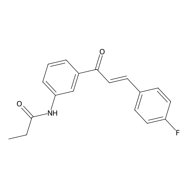 Buy N-{3-[3-(4-fluorophenyl)acryloyl]phenyl}propanamide