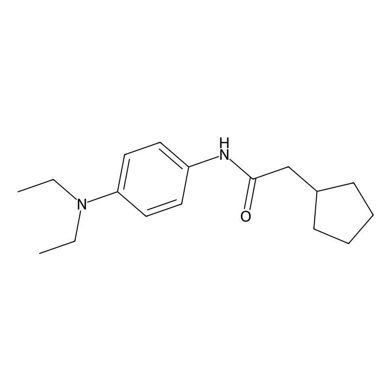 Buy 2-cyclopentyl-N-[4-(diethylamino)phenyl]acetamide