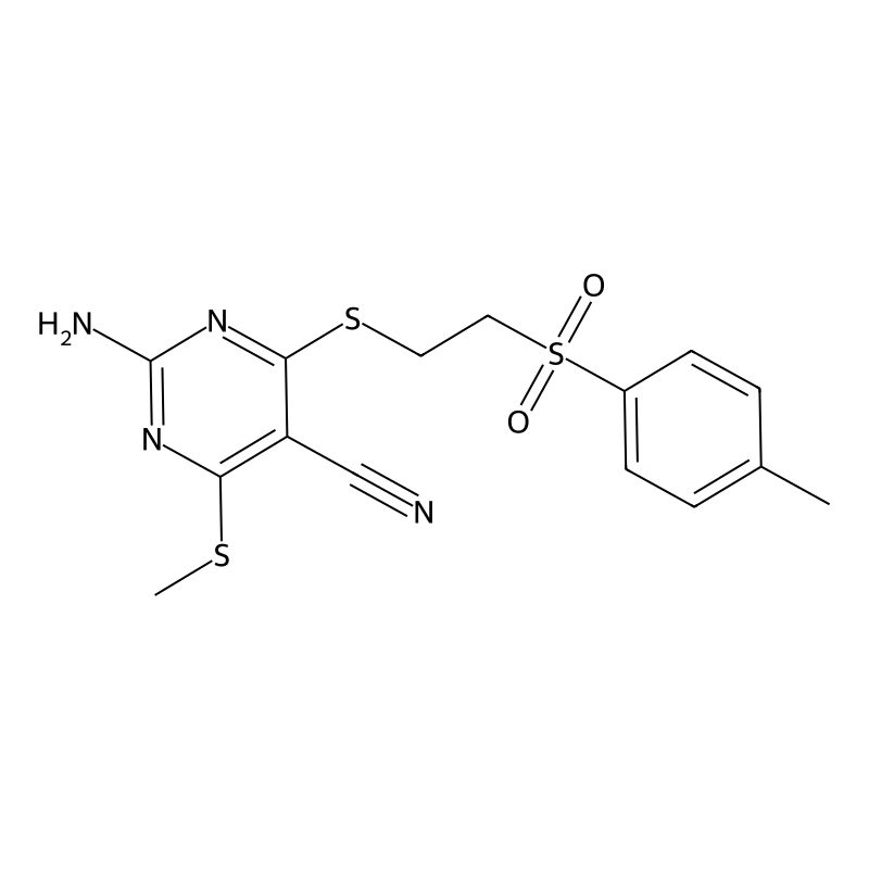 Buy 2-Amino-4-({2-[(4-methylphenyl)sulfonyl]ethyl}sulfanyl)-6 ...