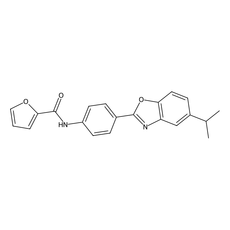 Buy N-[4-(5-isopropyl-1,3-benzoxazol-2-yl)phenyl]-2-furamide