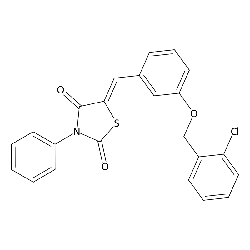 Buy 5-{3-[(2-Chlorobenzyl)oxy]benzylidene}-3-phenyl-1,3-thiazolidine-2 ...