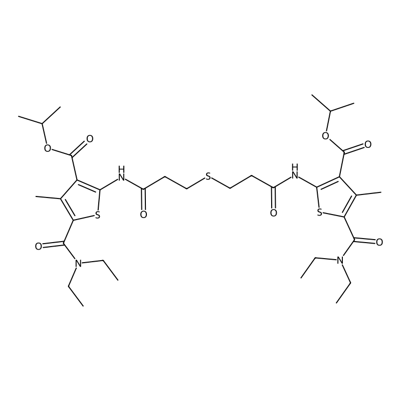 Buy Dipropan-2-yl 2,2'-{sulfanediylbis[(1-oxopropane-3,1-diyl)imino ...