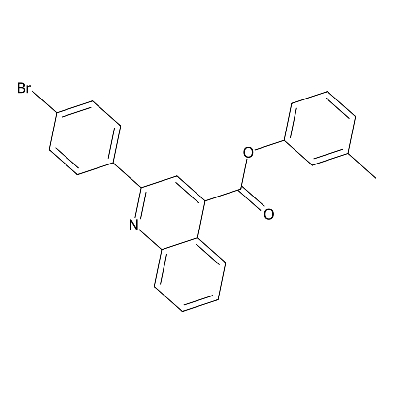 Buy 3-Methylphenyl 2-(4-bromophenyl)quinoline-4-carboxylate