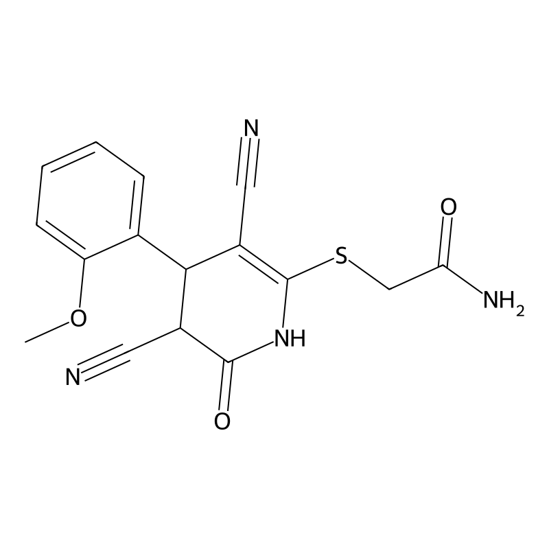 Buy 2-{[3,5-Dicyano-4-(2-methoxyphenyl)-6-oxo-1,4,5,6-tetrahydropyridin ...