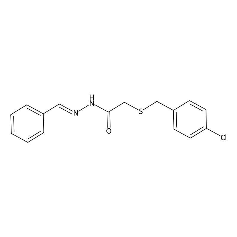Buy N'-benzylidene-2-[(4-chlorobenzyl)sulfanyl]acetohydrazide