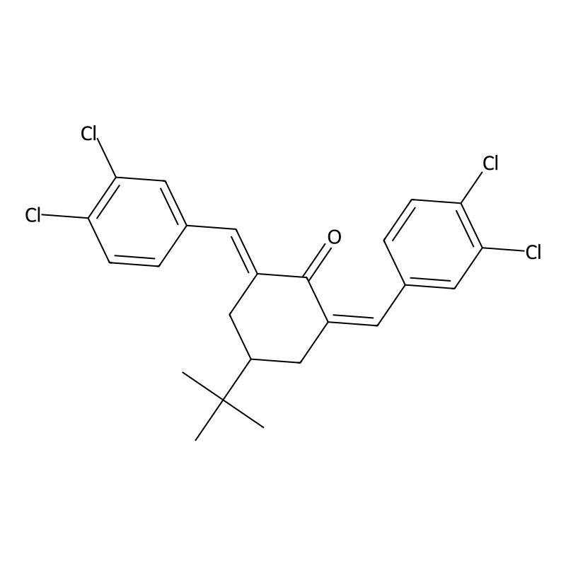 Buy 4-Tert-butyl-2,6-bis(3,4-dichlorobenzylidene)cyclohexanone
