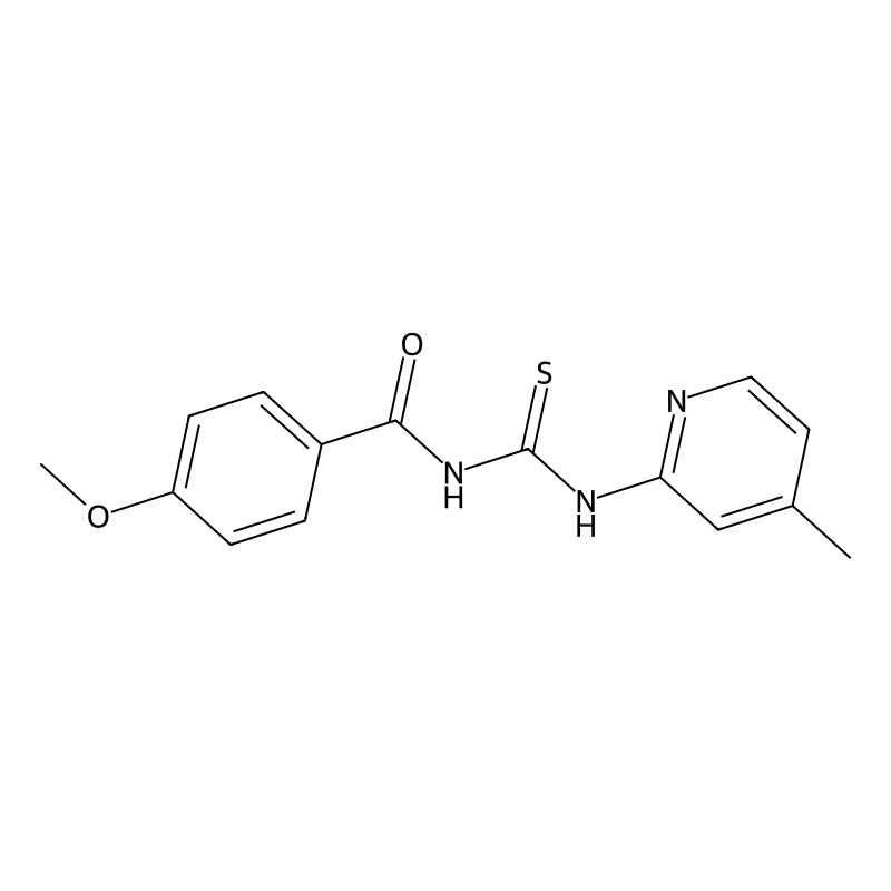 Buy 4-methoxy-N-[(4-methylpyridin-2-yl)carbamothioyl]benzamide | 6414-49-9