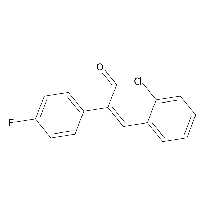 Buy 3-(2-Chlorophenyl)-2-(4-fluorophenyl)prop-2-enal | 112704-51-5