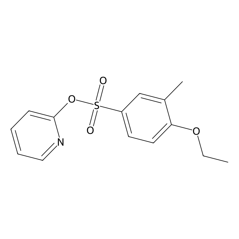 2-Pyridinyl 4-ethoxy-3-methylbenzenesulfonate