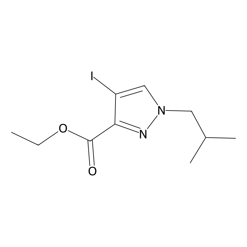 Buy ethyl 4-iodo-1-isobutyl-1H-pyrazole-3-carboxylate | 1855941-38-6