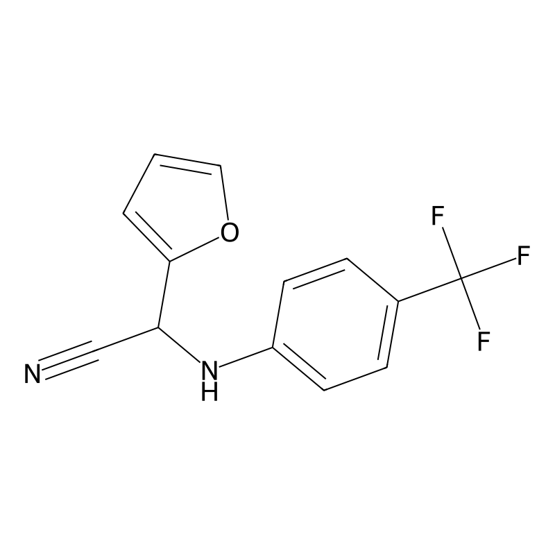 Buy 2-(2-Furyl)-2-[4-(trifluoromethyl)anilino]acetonitrile | 325139-63-7