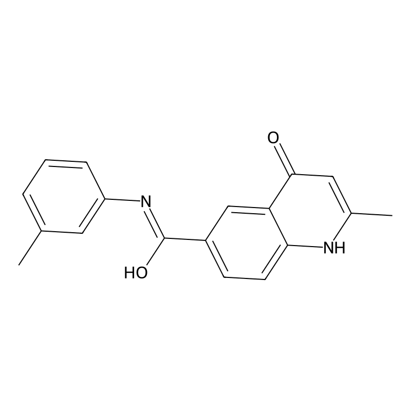 Buy 4-hydroxy-2-methyl-N-(m-tolyl)quinoline-6-carboxamide | 940983-96-0