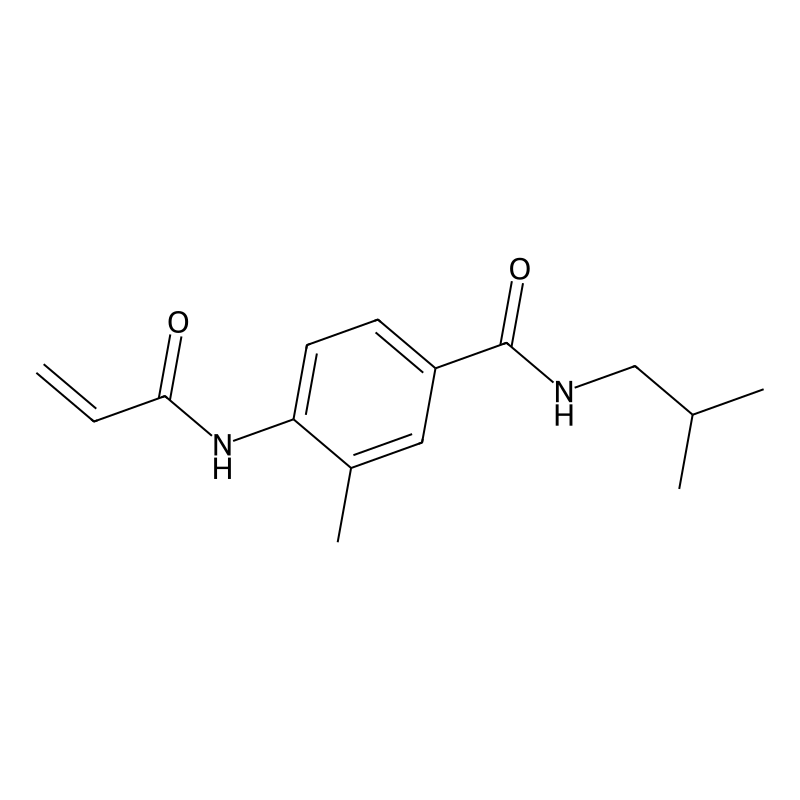 Buy 3-Methyl-N-(2-methylpropyl)-4-(prop-2-enoylamino)benzamide ...