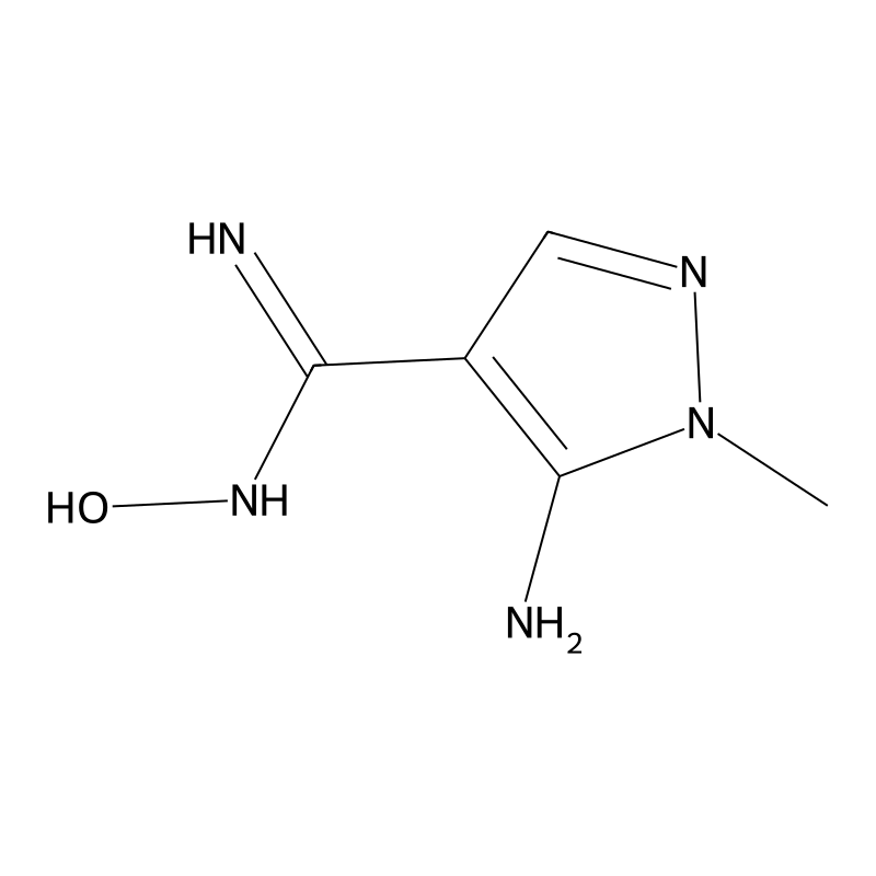 Buy 5-Amino-N'-hydroxy-1-methyl-1H-pyrazole-4-carboximidamide | 62564-69-6