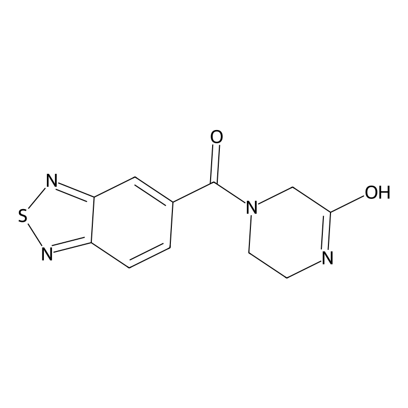 Buy 4-(2,1,3-benzothiadiazole-5-carbonyl)piperazin-2-one | 1235282-43-5