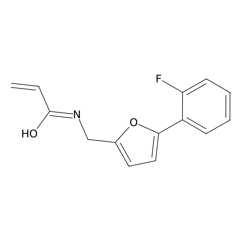 Buy N-{[5-(2-fluorophenyl)furan-2-yl]methyl}prop-2-enamide | 2094424-95-8