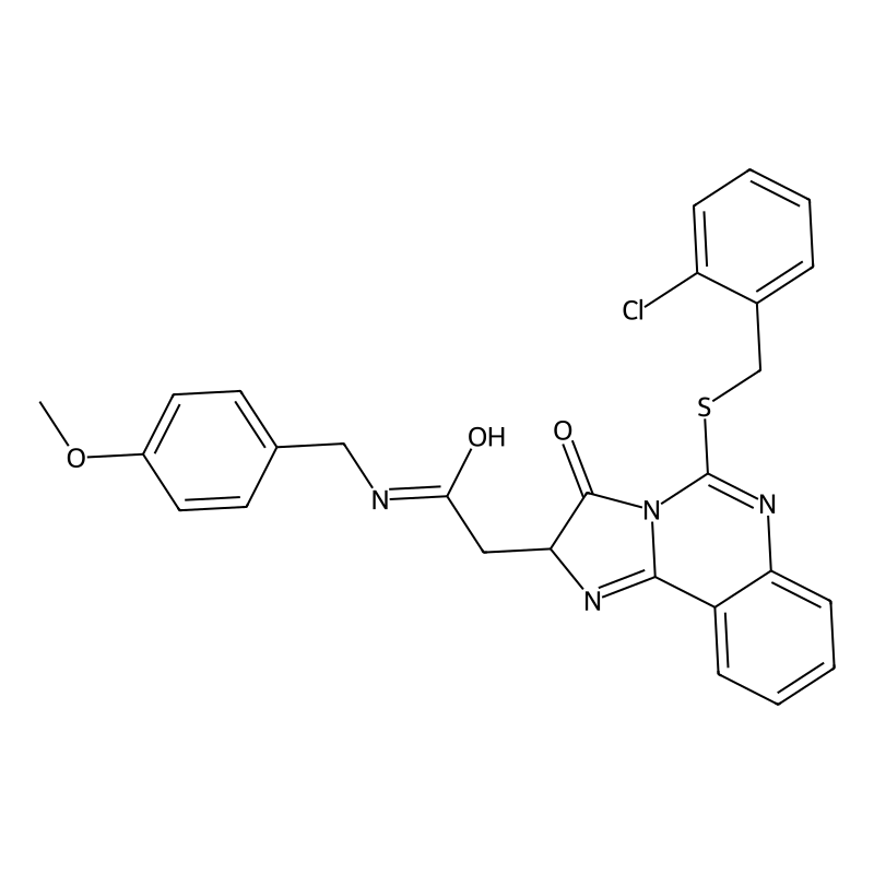 Buy 2-(5-{[(2-chlorophenyl)methyl]sulfanyl}-3-oxo-2H,3H-imidazo[1,2-c ...