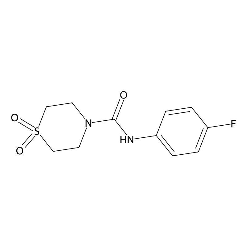 Buy N-(4-fluorophenyl)-1,1-dioxo-1lambda6-thiomorpholine-4-carboxamide ...