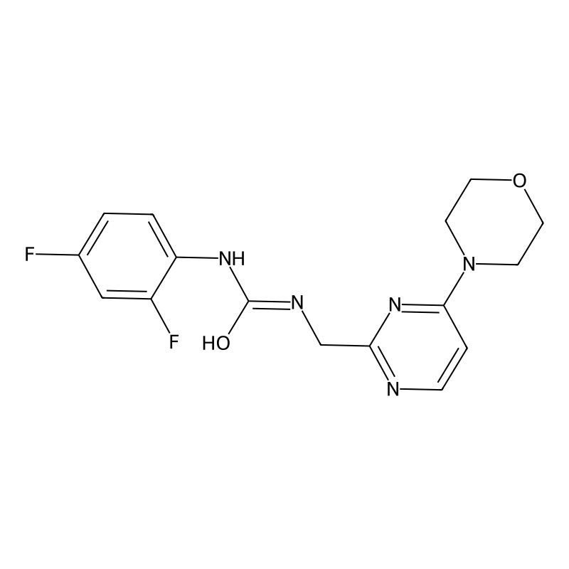 Buy 1-(2,4-Difluorophenyl)-3-((4-morpholinopyrimidin-2-yl)methyl)urea ...