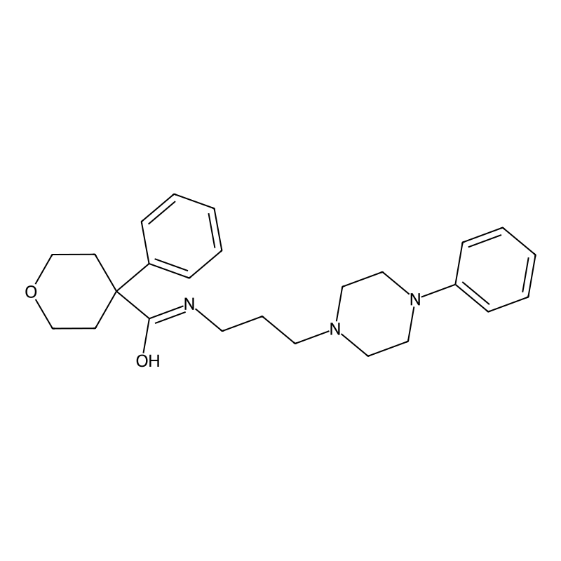 Buy 4-phenyl-N-[3-(4-phenylpiperazin-1-yl)propyl]oxane-4-carboxamide ...