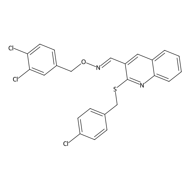 Buy 2-[(4-chlorobenzyl)sulfanyl]-3-quinolinecarbaldehyde O-(3,4 ...