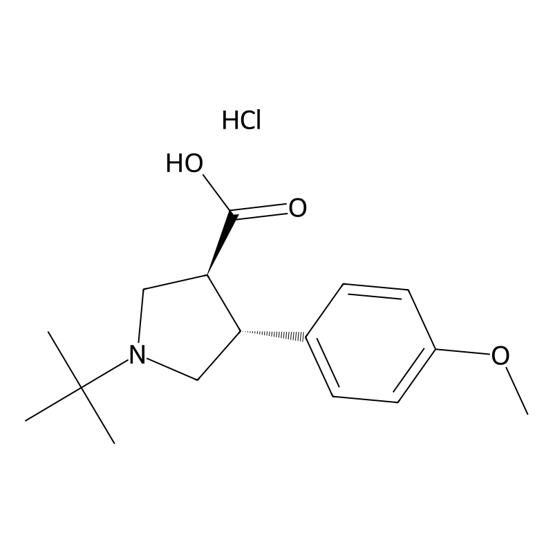 Buy (3S,4R)-1-Tert-butyl-4-(4-methoxyphenyl)pyrrolidine-3-carboxylic ...