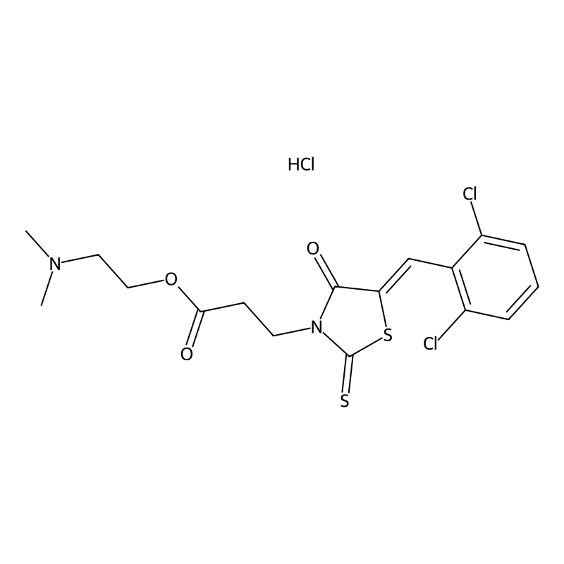 Buy (Z)-2-(dimethylamino)ethyl 3-(5-(2,6-dichlorobenzylidene)-4-oxo-2 ...