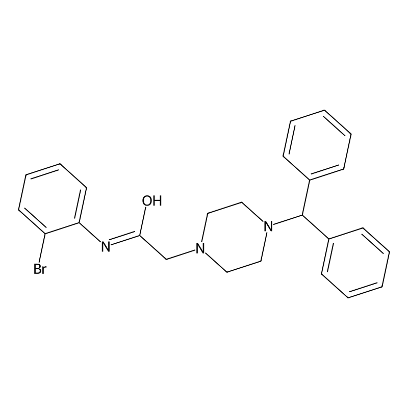 Buy 2-(4-benzhydrylpiperazin-1-yl)-N-(2-bromophenyl)acetamide | 1022023 ...