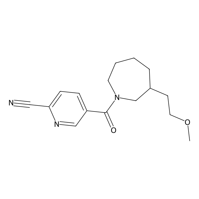 Buy 5-[3-(2-Methoxyethyl)azepane-1-carbonyl]pyridine-2-carbonitrile ...