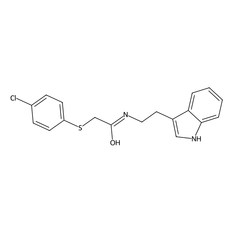Buy 2-[(4-chlorophenyl)sulfanyl]-N-[2-(1H-indol-3-yl)ethyl]acetamide ...