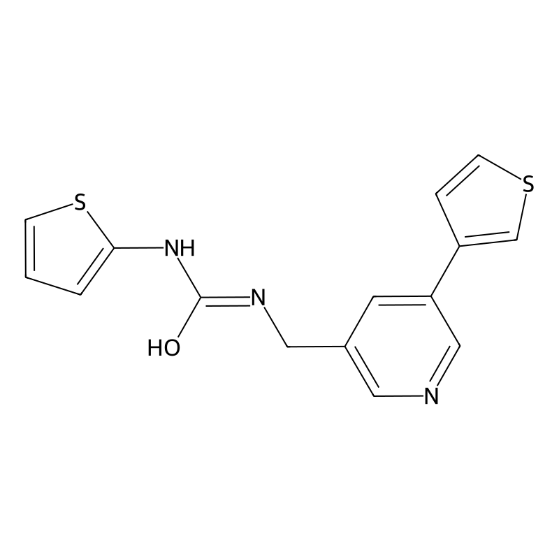 Buy 1-(Thiophen-2-yl)-3-((5-(thiophen-3-yl)pyridin-3-yl)methyl)urea ...
