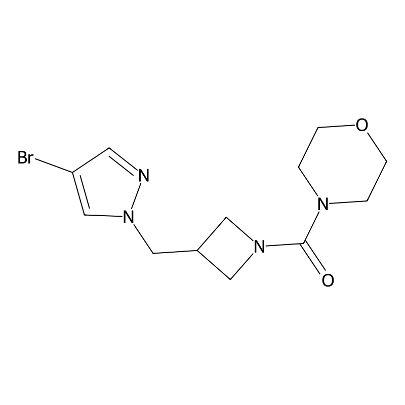 Buy 4-{3-[(4-bromo-1H-pyrazol-1-yl)methyl]azetidine-1-carbonyl ...