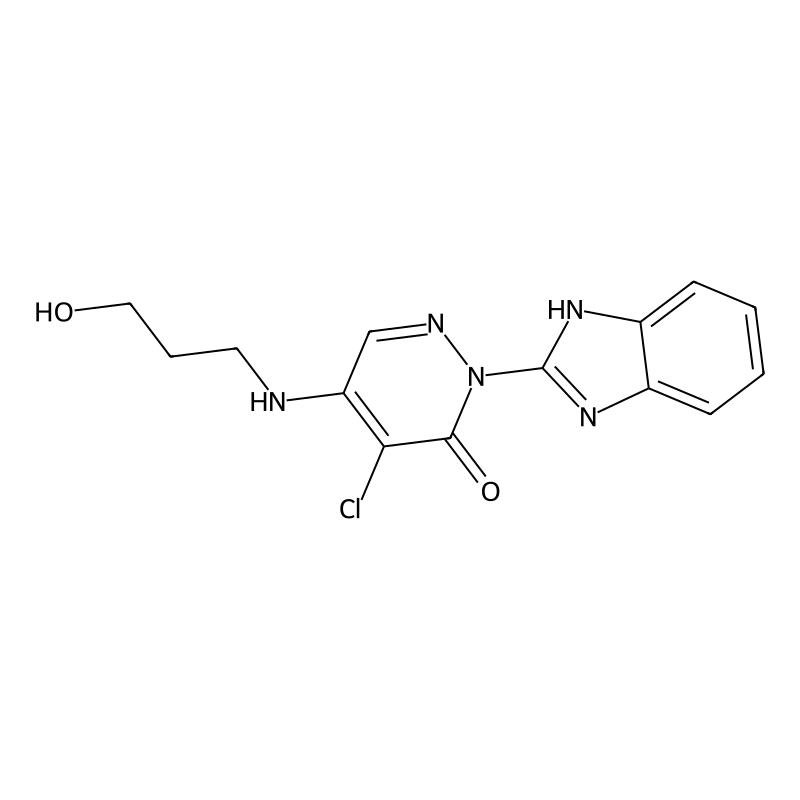 Buy 2-(1H-1,3-benzodiazol-2-yl)-4-chloro-5-[(3-hydroxypropyl)amino]-2,3 ...