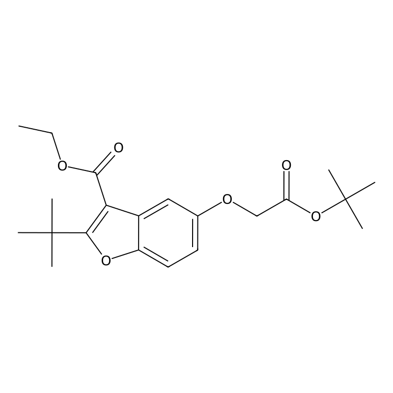 Buy Ethyl 5-(2-tert-butoxy-2-oxoethoxy)-2-tert-butyl-1-benzofuran-3 ...