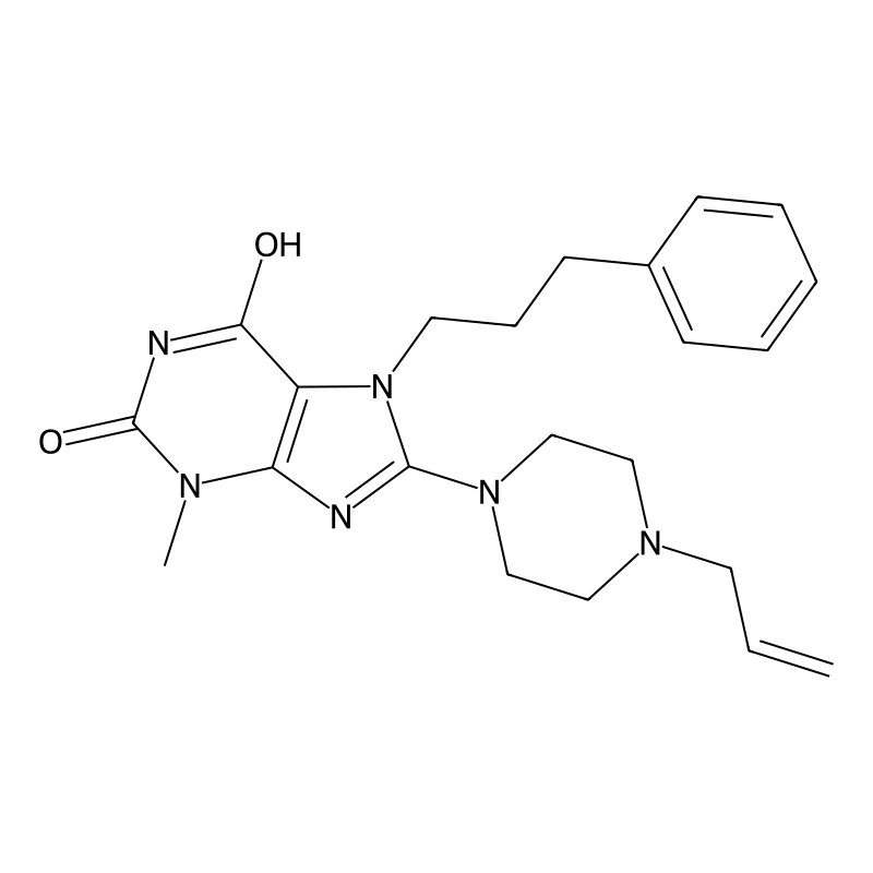 Buy 3-Methyl-7-(3-phenylpropyl)-8-(4-prop-2-enylpiperazin-1-yl)purine-2 ...