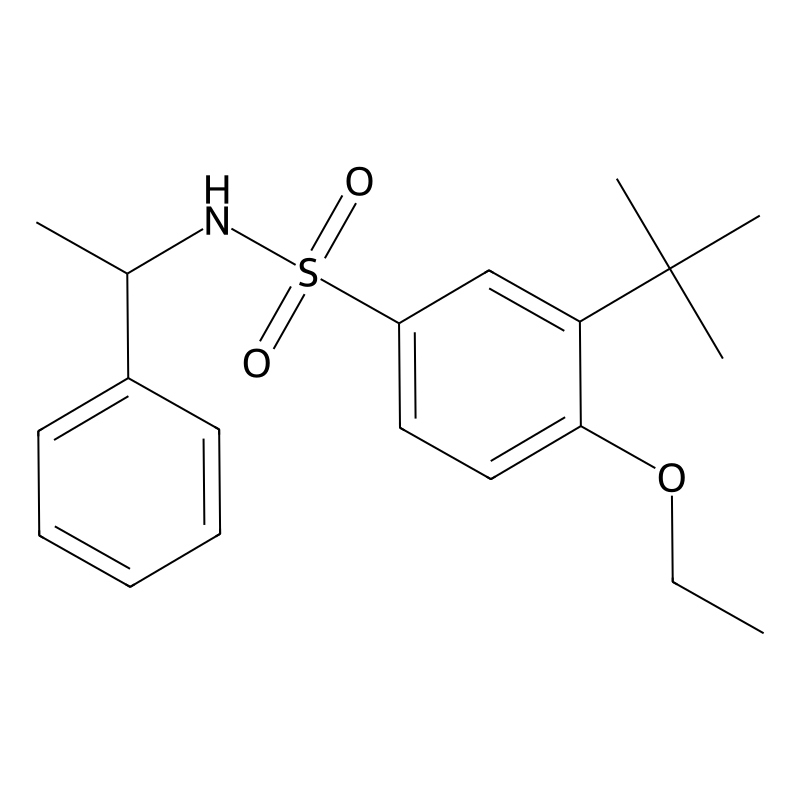 Buy 3-tert-butyl-4-ethoxy-N-(1-phenylethyl)benzene-1-sulfonamide ...