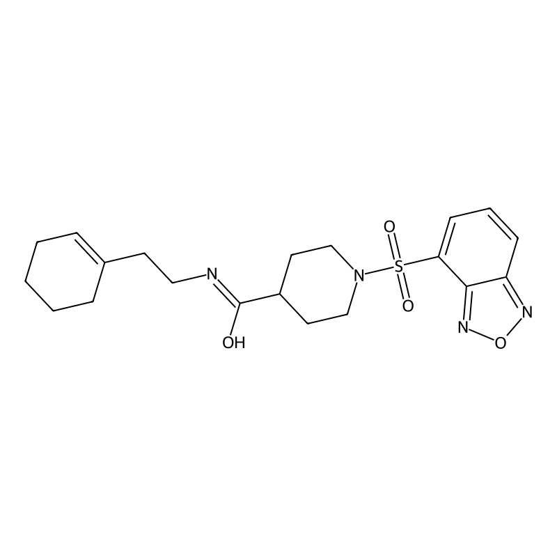 Buy 1-(2,1,3-benzoxadiazole-4-sulfonyl)-N-[2-(cyclohex-1-en-1-yl)ethyl ...