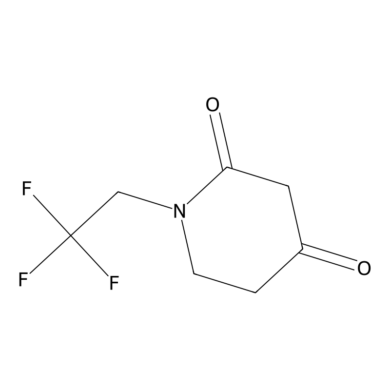 Buy 1-(2,2,2-Trifluoroethyl)piperidine-2,4-dione | 1518924-74-7