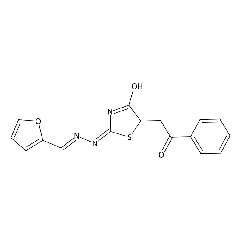 Buy (E)-2-((E)-(furan-2-ylmethylene)hydrazono)-5-(2-oxo-2-phenylethyl ...