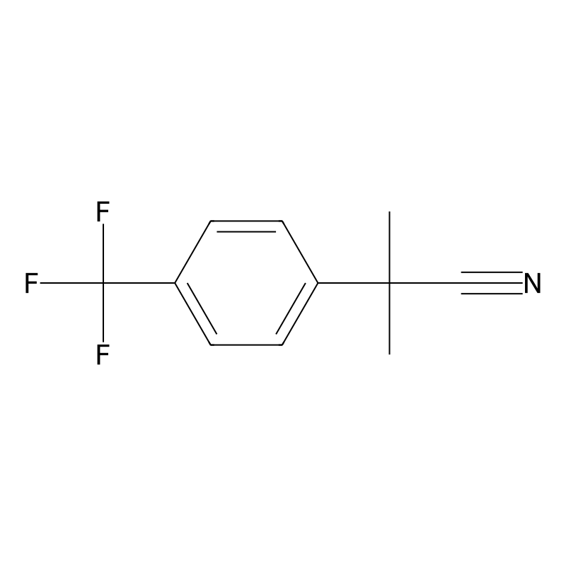 Buy 2-Methyl-2-(4-(trifluoromethyl)phenyl)propanenitrile | 32445-87-7