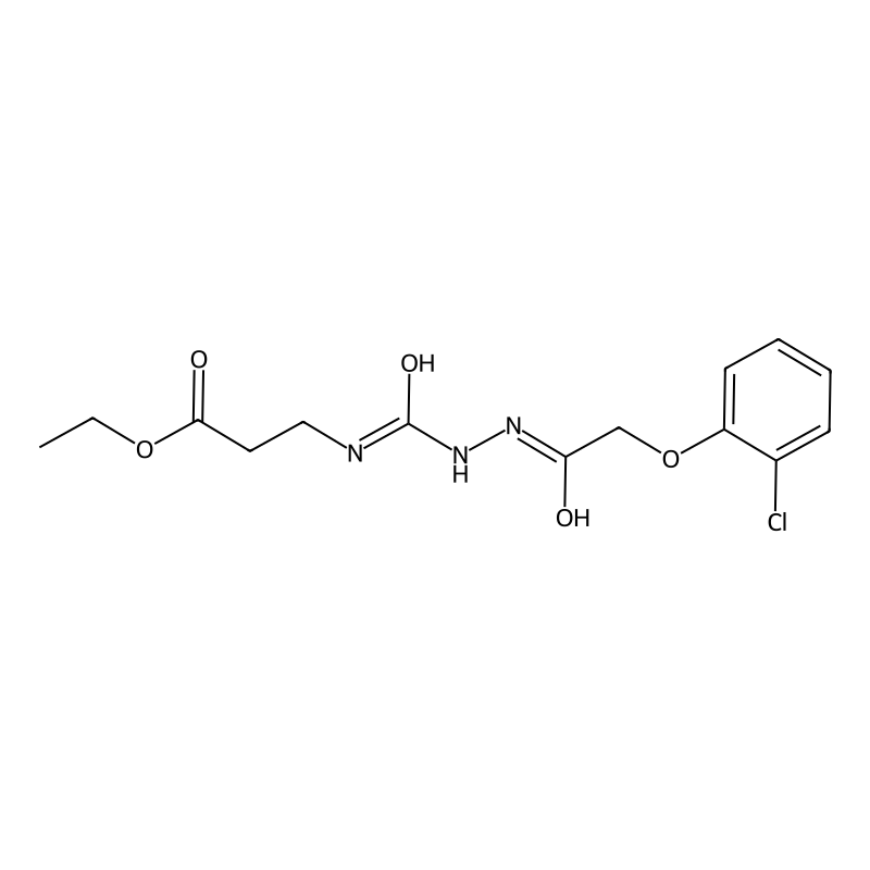 Buy Ethyl 3-({[2-(2-chlorophenoxy)acetohydrazido]carbonyl}amino)propanoate | 1023532-51-5