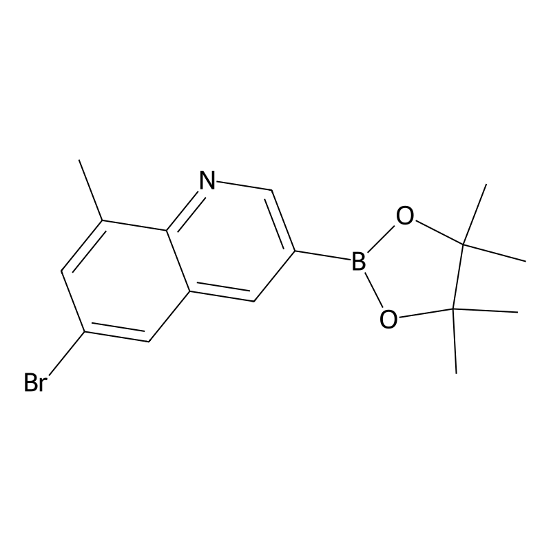 Buy 6-Bromo-8-methyl-3-(tetramethyl-1,3,2-dioxaborolan-2-yl)quinoline ...