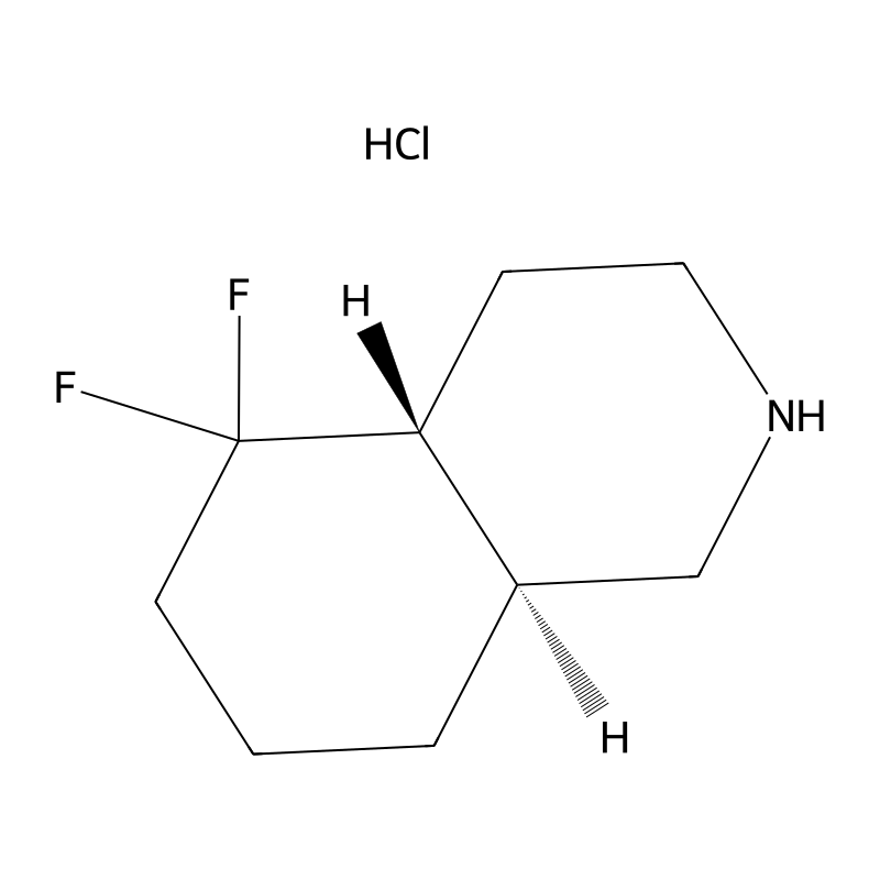 Buy (4Ar,8aS)-5,5-difluoro-2,3,4,4a,6,7,8,8a-octahydro-1H-isoquinoline ...