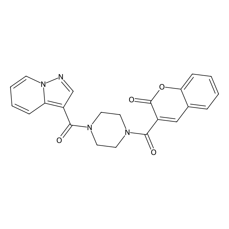 Buy 3-(4-(pyrazolo[1,5-a]pyridine-3-carbonyl)piperazine-1-carbonyl)-2H ...
