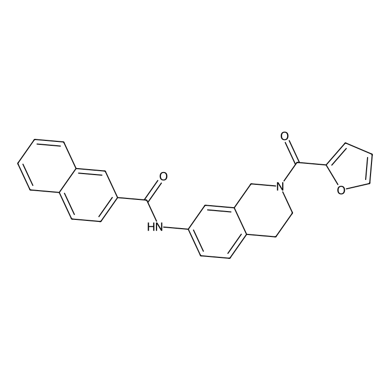 Buy N-(2-(furan-2-carbonyl)-1,2,3,4-tetrahydroisoquinolin-7-yl)-2 ...
