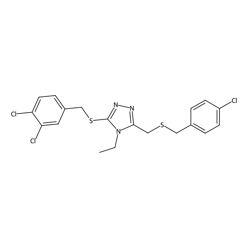 Buy 4-chlorobenzyl {5-[(3,4-dichlorobenzyl)sulfanyl]-4-ethyl-4H-1,2,4 ...